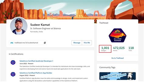 Sudeer Kamat On Linkedin Salesforce Trailhead Ranger Alwaysbelearning Sfdcsaga 60 Comments