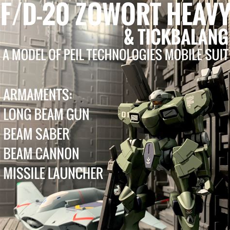 Hgtwfm ザウォート・ヘヴィandティックバラン｜しゅにちさんのガンプラ作品｜gunsta（ガンスタ）