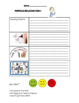 IB PYP Portfolio Reflection And Learner Profile Self Assessment TpT