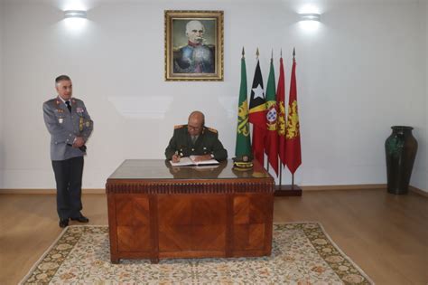 Academia Militar VISITA DE S EXA O CHEFE DO ESTADO MAIOR GENERAL