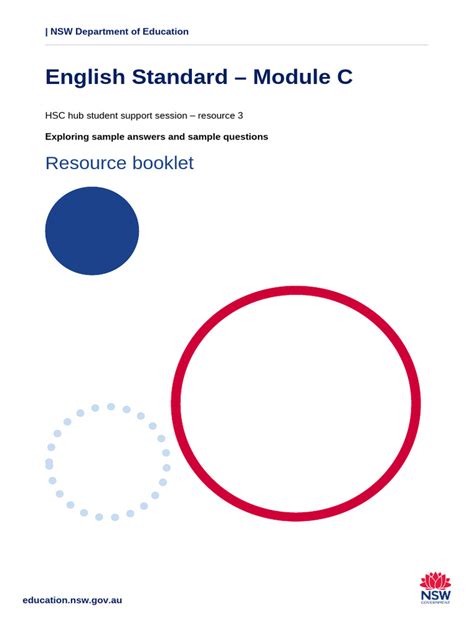 English Standard Resource 3 Answers Sample Questions Discursive Module C Std S6 Pdf