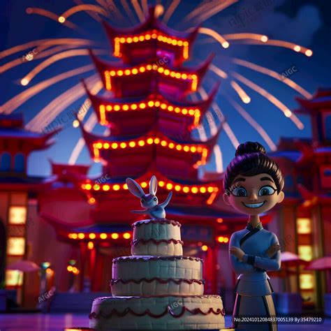 Ai创作图横店插画宣传背景素材 雷峰塔元素 万寿塔插画 原创节日插画 梦幻中秋节场景 中秋节场景插画 卡通形象生日宴 雷峰塔插画 节日插画图 实体中秋节插画 佛香阁插画 东西塔插画 6周年插画