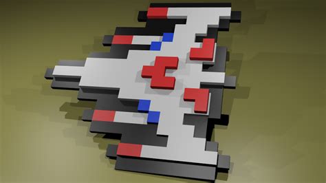 Descargar Archivo Stl Nave Juego Galaga • Modelo Imprimible En 3d • Cults