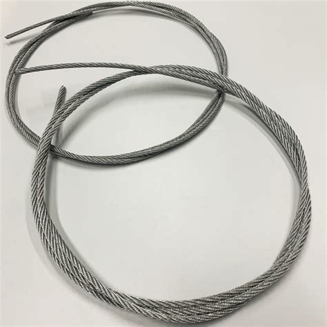 API DIN Steel Wire Rope 6X7 Galvanized Bright Wire Rope 4 8mm Steel Wire Rope And Wire Rope