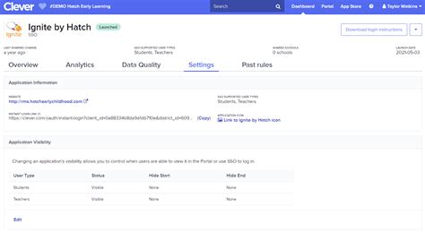 [org admins] initial single sign on sso setup for clever hatch support