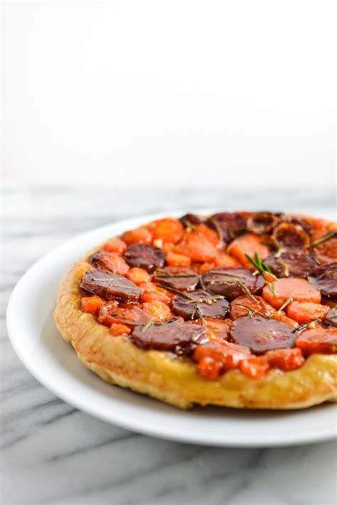 Carrot Sweet Potato And Purple Potato Tart Tatin Things I Made Today