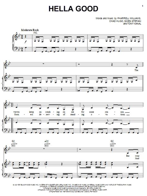 No Doubt Hella Good Sheet Music For Easy Guitar Download Pdf 21641