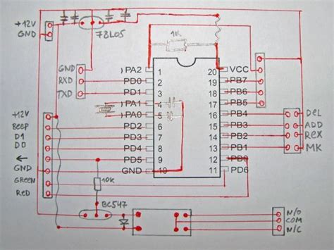 통신 Wiegand 26 Protocol Avr Example Code And Schematic