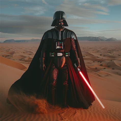 Wide Low Angle Shot From Below Genre Action Movie Star Wars Scene Darth Vader Standing In A