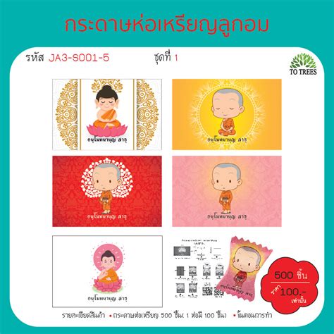 กระดาษห่อเหรียญโปรยทาน แบบใส่รูปนาค ใส่ชื่อและวันที่ บวช ส่งชื่อทางแชท กระดาษห่อเหรียญโปรยทาน