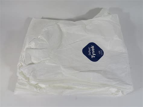 Dupont Tyvek Ty127s Wh Hooded Coverall W Elastic Wristsankles Nop