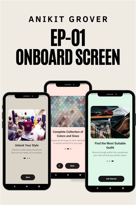 Anikit Grover On Linkedin Flutter Flutter Ecommerceapp Mobileappdevelopment Onboardingscreen
