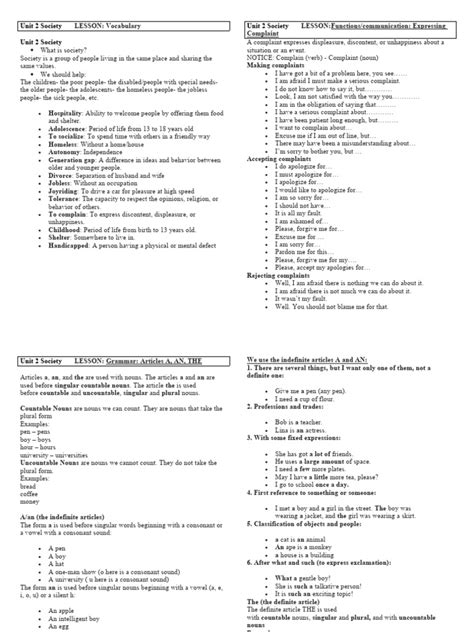 Unit 2 Society 1bac Pdf