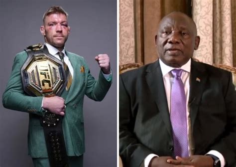 What About Dricus Ramaphosa Praises Bafana Snubs UFC Champ