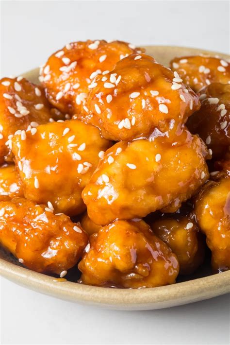 Sticky Honey Lemon Chicken Bites
