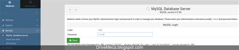 como administrar mysql con webmin ~ videojuegos y open source