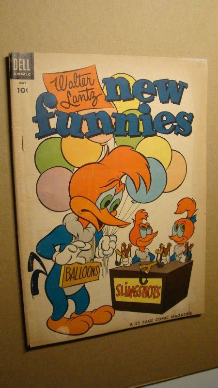 New Funnies 207 Woody Woodpecker Dell Comics 1954 Walter Lantz