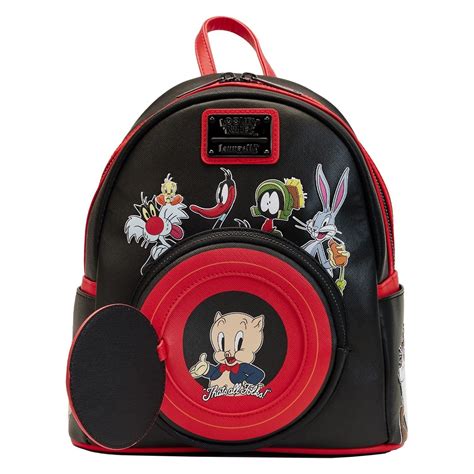 Loungefly Looney Tunes Thats All Folks Mini Backpack Merchoid