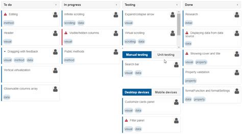 Kanban Complex Layouts Kanban Component