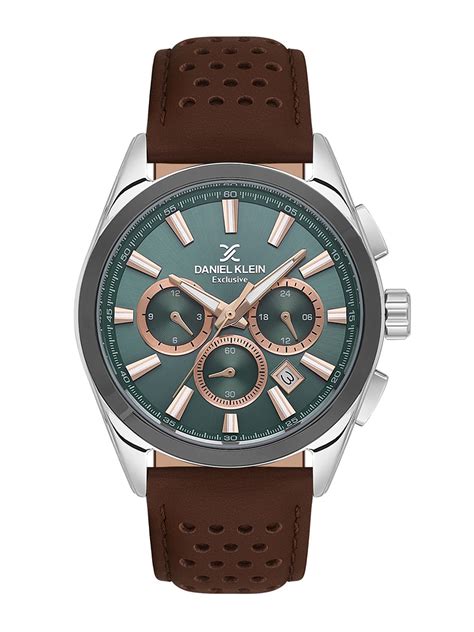 Buy Daniel Klein Men Dial And Leather Straps Analogue Watch Dk113809 4