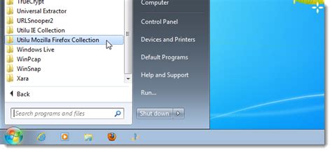 How To Reorganize The All Programs Section On The Windows Start Menu