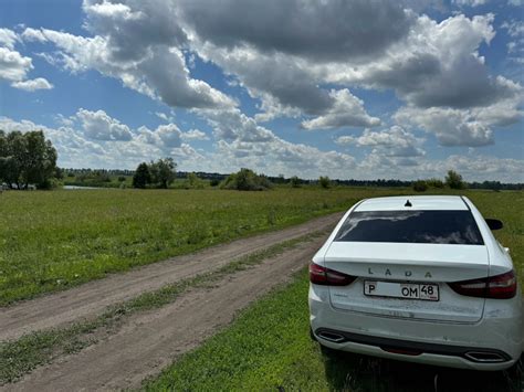 Обкатка 3 Тербунский район Отдых недалеко от Анненки — Lada Vesta