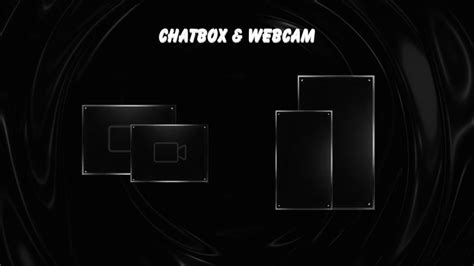 Black And White Stream Overlays Minimal Animated Stream Overlays Twitch Overlays Minimal Stream