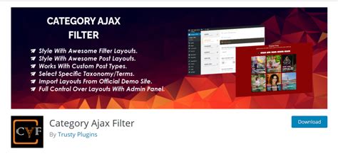 Filter Blog Posts Without Page Load Free Plugin Trusty Plugins