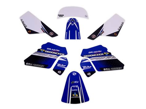 Kit Deco Kutvek Replica Potisek Pour Plastiques Origine Yamaha PW