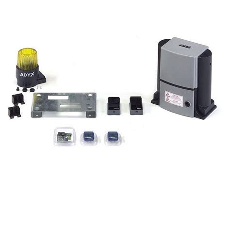 Motorisation Portail Coulissant 12v Adyx Oroc12 Kit Complet Jusquà 5