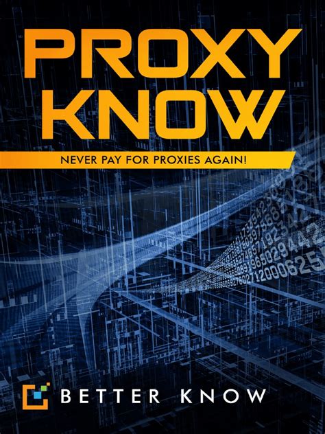 Proxy Know Pdf Proxy Server Ip Address