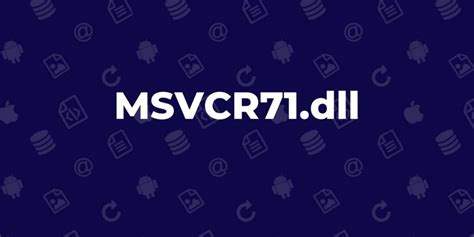 Msvcr71 Dll What Is It How To Fix MSVCR71 Dll Is Missing Errors