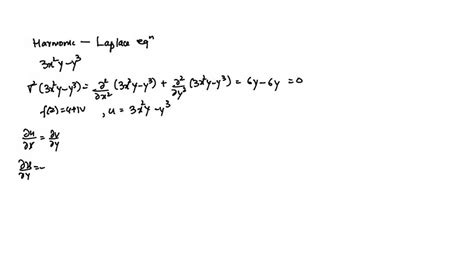 SOLVED Show That The Following Functions Are Harmonic That Is That