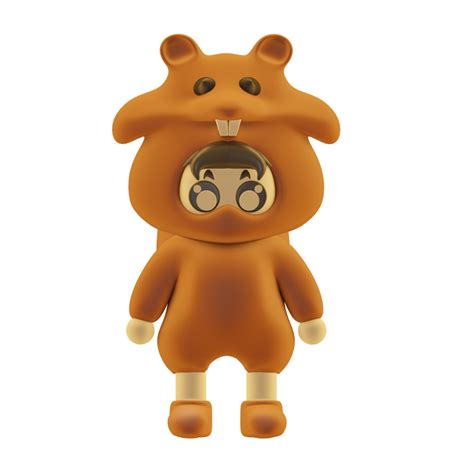 3d Lowpoly Character Design 21818589 Png