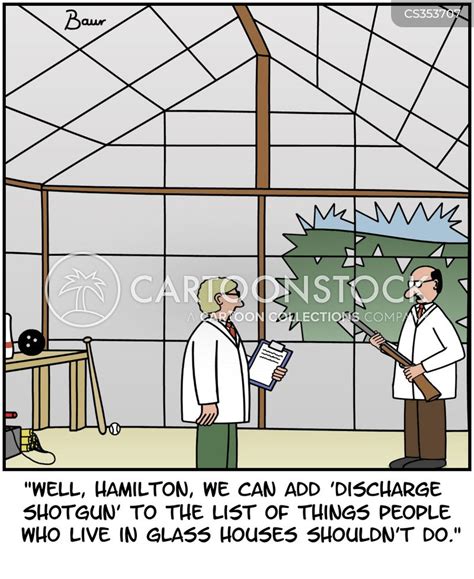 Glass House Cartoons And Comics Funny Pictures From Cartoonstock