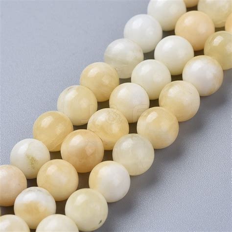 Wholesale Natural Honey Jade Beads Strands