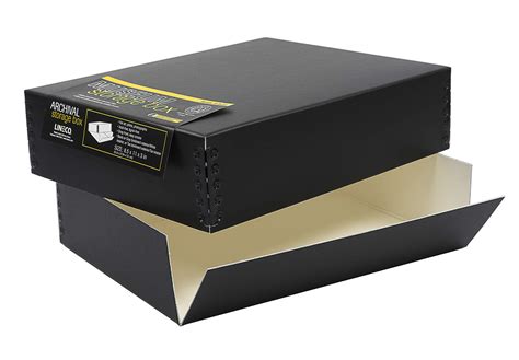 Buy Lineco Museum Archival Drop Front Storage Box Acid Free With Metal