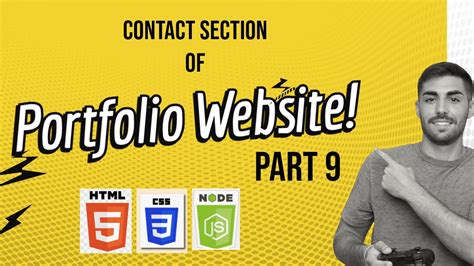 Responsive Portfolio Website Html Css Javascript Project Part9