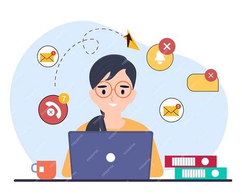 Premium Vector Stay Focused On Your Work And Avoid Distractions Work
