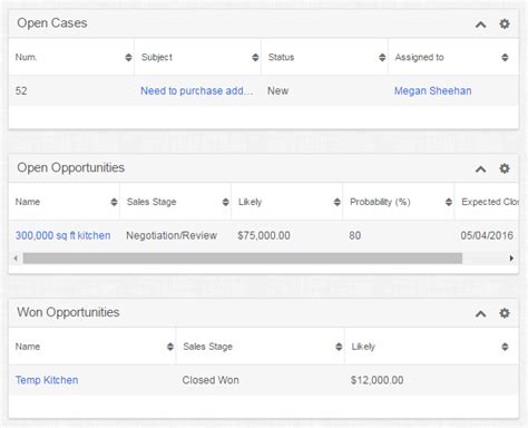 Display Filtered Lists Of Related Records In A Sugarcrm Dashlet