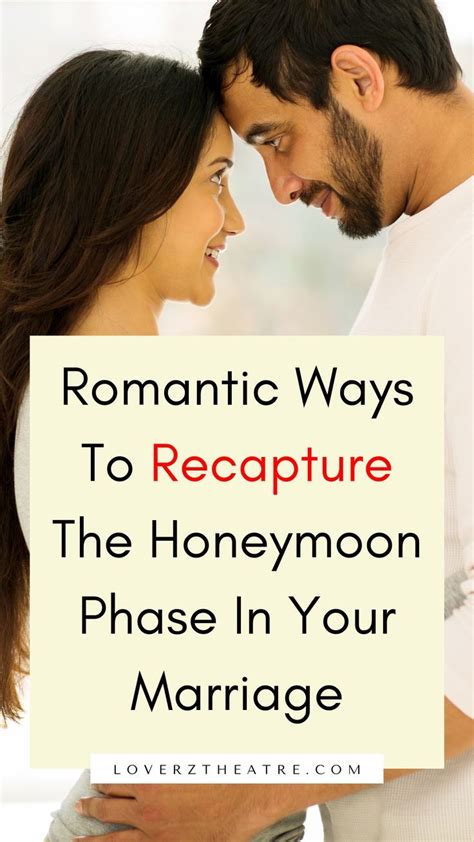Romantic Ways To Recapture The Honeymoon Phase In Your Marriage