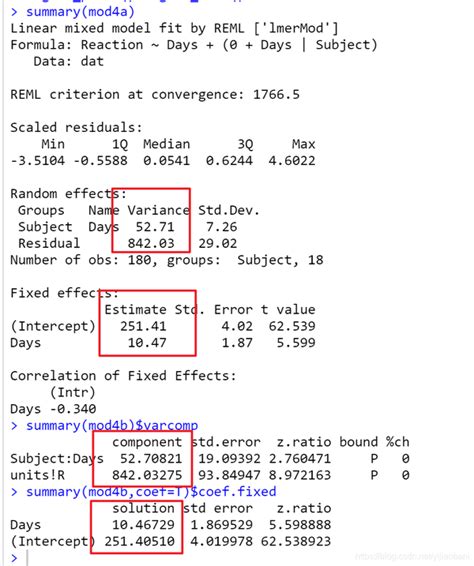混合线性模型不同模型拟合的可视化 知乎