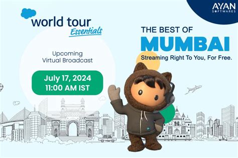 Ayan Softwares On Linkedin Salesforce Mumbai Worldtour Salesforceevent Webinar