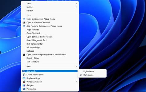 How To Add Dark And Light Mode Options To Windows 11s Context Menu