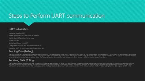 Serial Communication Uart Soc Ppt