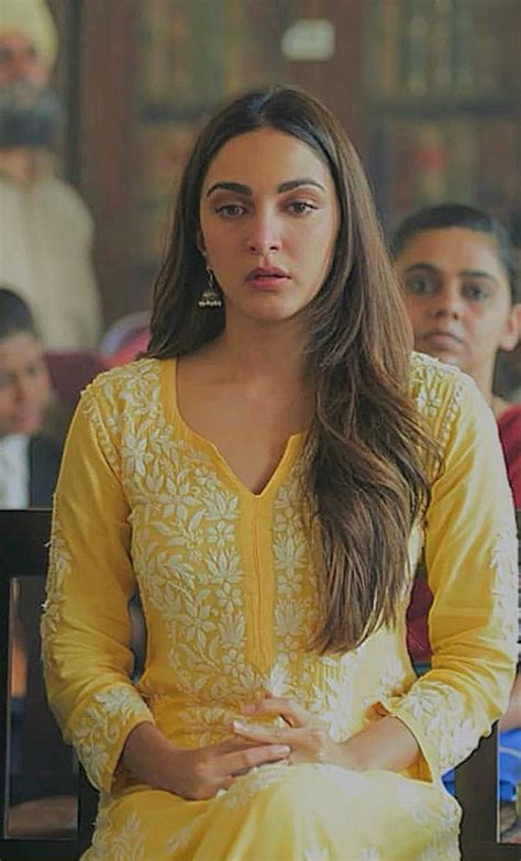 Kiara Advani Bollywood Fashion Indian Dresses Long Hair Styles
