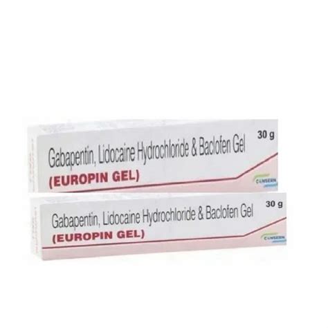 Gabapentin Lidocaine Hydrochloride And Baclofen Gel At Rs 150tube Skin Care In Nagpur Id