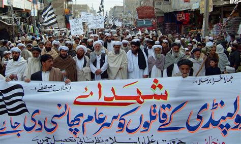 Protests Across Pakistan Against Rawalpindi Sectarian Violence Dawncom