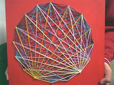 ARTES VISUALES CUADROS CON HILOS TENSADOS Cuadros Con Hilos Arte