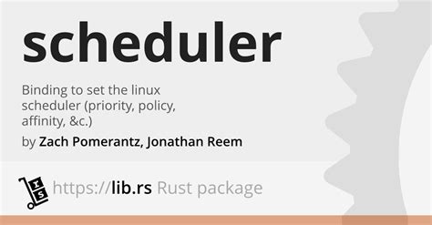 调度器 — Rust Api For Unix Librs • Rust 包仓库